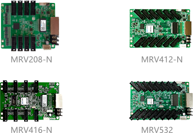 MRV系列接收卡产品对比